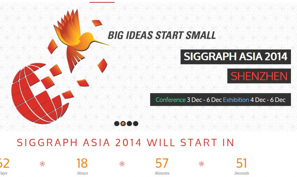 Siggraph Asia 2014 – ☆PROJECT ASURA☆